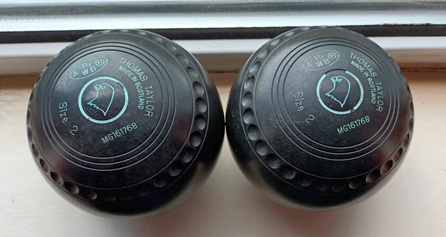 THOMAS TAYLOR LIGNOID Bowls size 2 MG161768 used good £24.00 - PicClick UK
