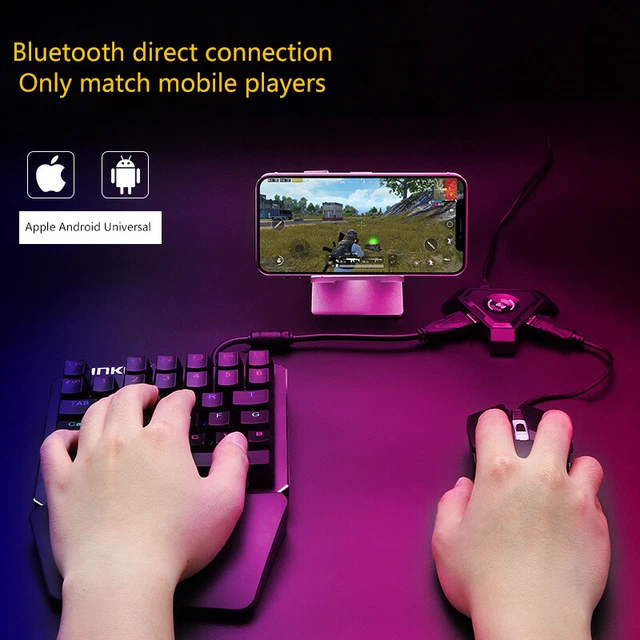 SINGLE HANDED KEYBOARD And Mouse Converter For Peace Mobile Game ...
