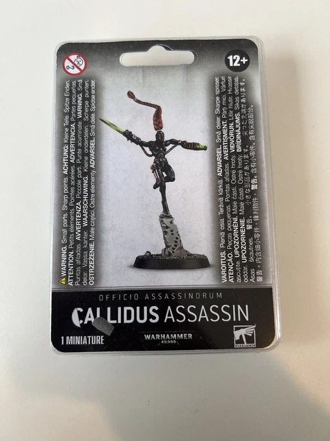 WARHAMMER 40K CALLIDUS ASSASSIN Imperial Marine Office Assassinorum ...