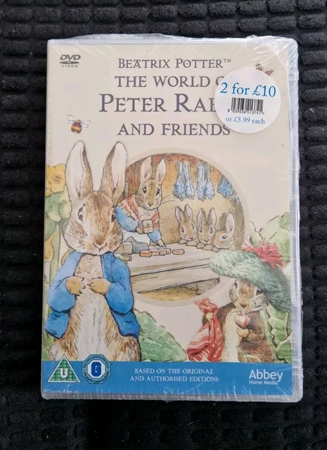 THE WORLD OF Peter Rabbit And Friends Beatrix Potter Dvd New Sealed £4. ...