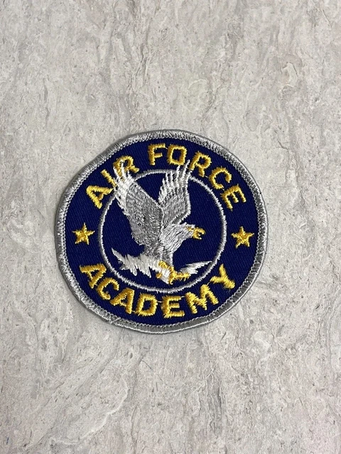 VINTAGE AIR FORCE Academy Military Patch Embroidered Eagle Nice Unused ...
