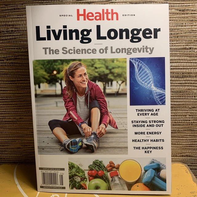 LIVING LONGER : The Science Of Longevity Health Special Edition Magazine £1.56 - PicClick UK