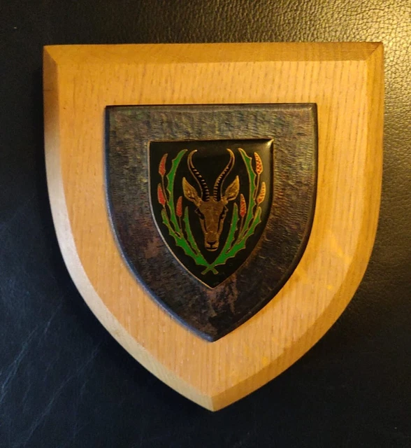 5 SOUTH AFRICAN Infantry Battalion military shield plaque Impala £15.00 ...