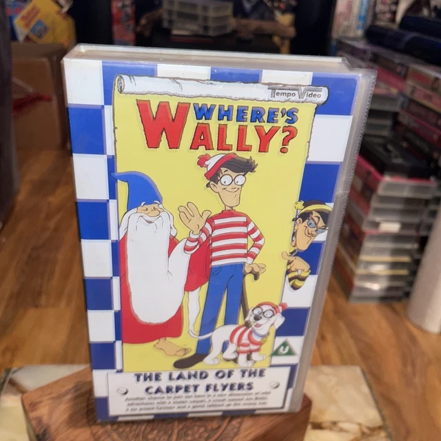 WHERE’S WALLY THE Land Of The Carpet Flyers VHS Video Children’s Retro ...