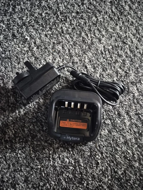 HYTERA RAPID RATE Single Unit Charger for Hytera Two Way Radios ...