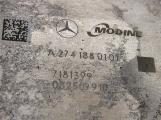 MERCEDES OM274 2.0 Petrol W205 W213 X253 Oil Cooler A2741880101 Ref G31 ...