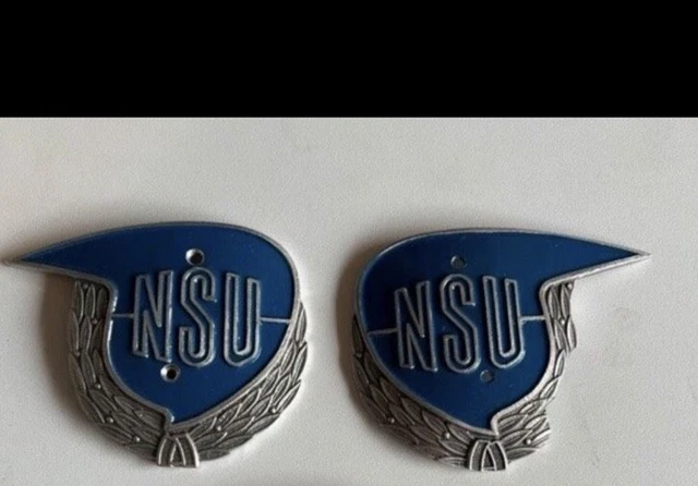 NSU MAX TANK Embleme Supermax Spezialmax Oldtimer Lorbeerkranz EUR 40 ...