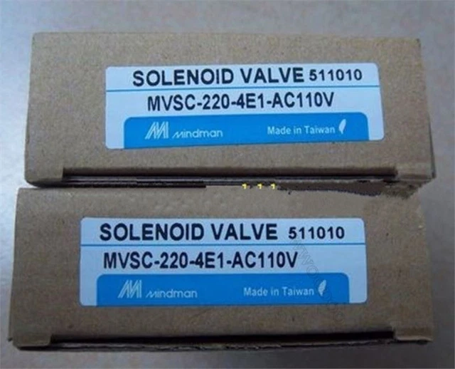 MINDMAN SOLENOID VALVE MVSC-220-4E1 MVSC2204E1 Coil 110Vac ci £27.50 ...