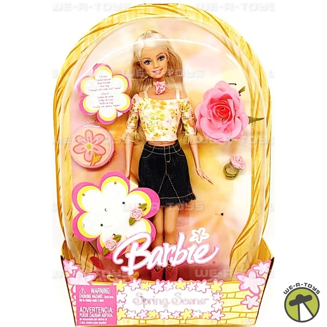 BARBIE SPRING SCENE Doll 2005 Mattel H8252 $24.95 - PicClick
