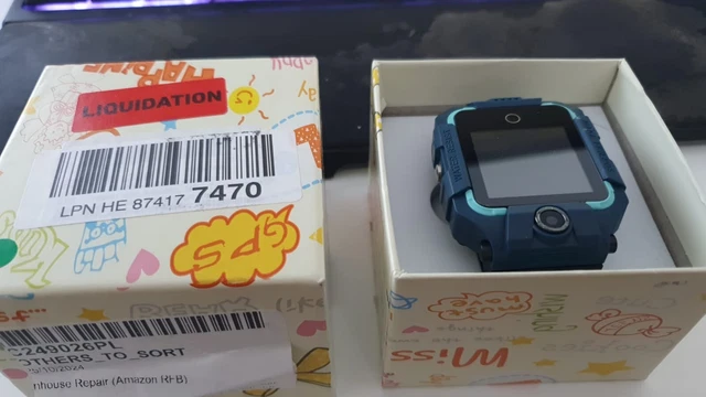 LIVEGO SMART WATCH per Bambini 4G con GPS Tracker e Chiamate, Schermo ...