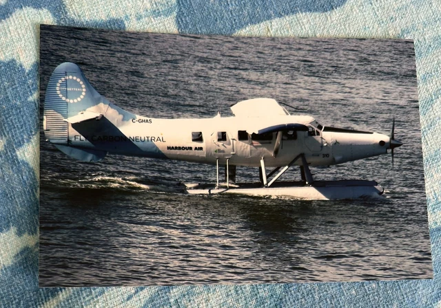 SEAPLANE PHOTO CIVIL Aircraft Photograph Plane Aviation Picture Harbour ...