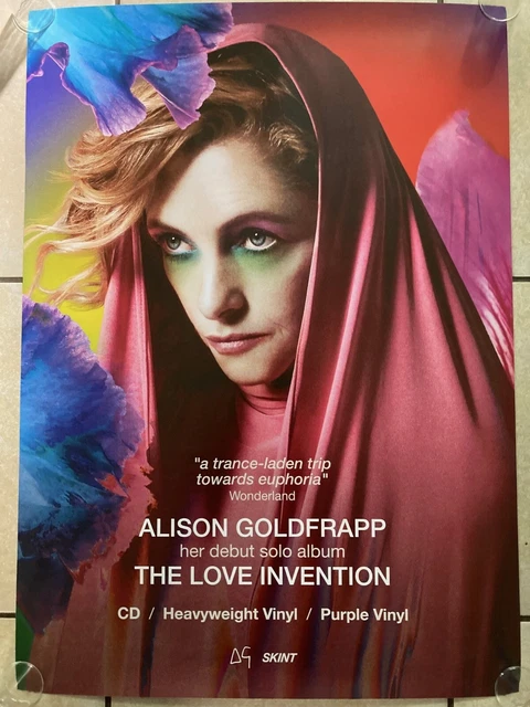 ALISON GOLDFRAPP PROMOTIONAL poster for The Love Invention album £8.00 ...