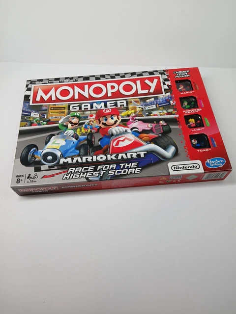 MARIO MONOPOLY GAMER Mario Kart board game £15.00 - PicClick UK