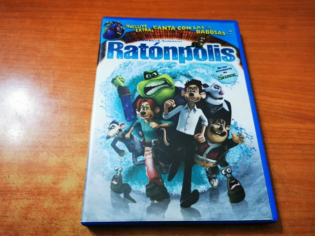 RATONPOLIS DVD DEL Año 2007 España Dibujos Animados Dreamworks Raro EUR ...