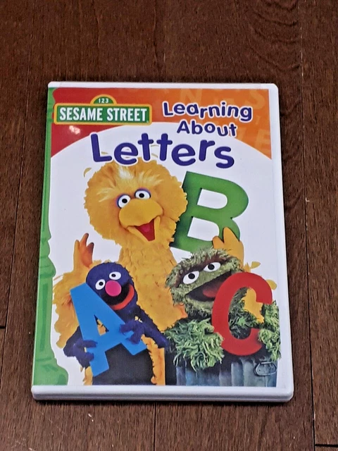 SESAME STREET: LEARNING About Letters Dvd (NEW) $9.75 - PicClick CA