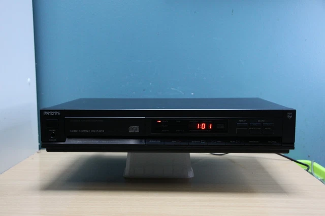 PHILIPS VINTAGE COMPACT Disc Player/Lecteur CD PHILIPS CD 480 EUR 110 ...