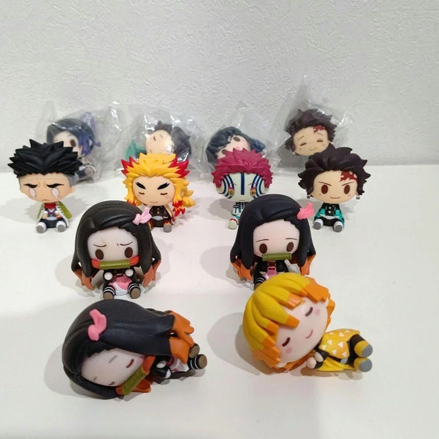 DEMON SLAYER FIGURE Tanjiro Nezuko Rengoku Zenitsu Inosuke Shinobu ...