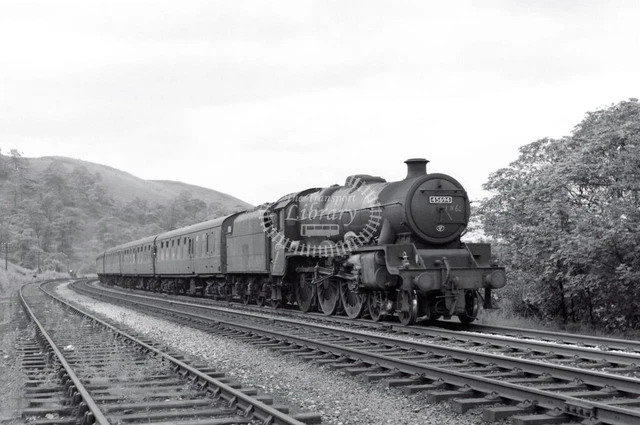 PHOTO BR BRITISH Railways Steam Locomotive Class LYR27 52410 at Diggle ...