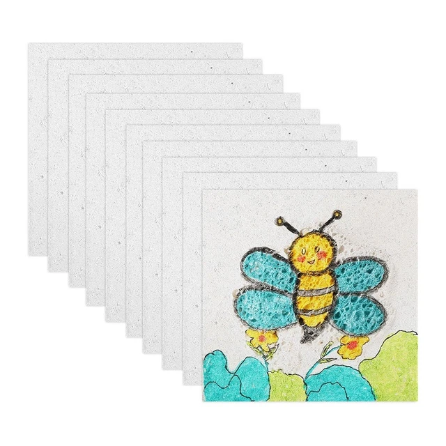 FOAM TEXTURE , White Cellulose Card Foam Texture Drawing for DIY ...