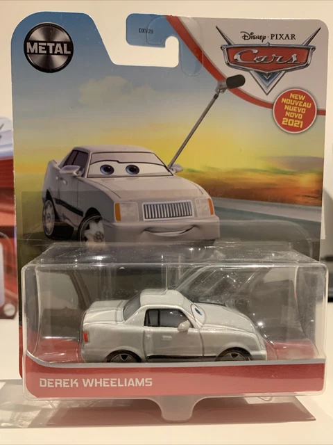 DISNEY PIXAR CARS - Derek Wheeliams Original Official Diecast $29.95 ...