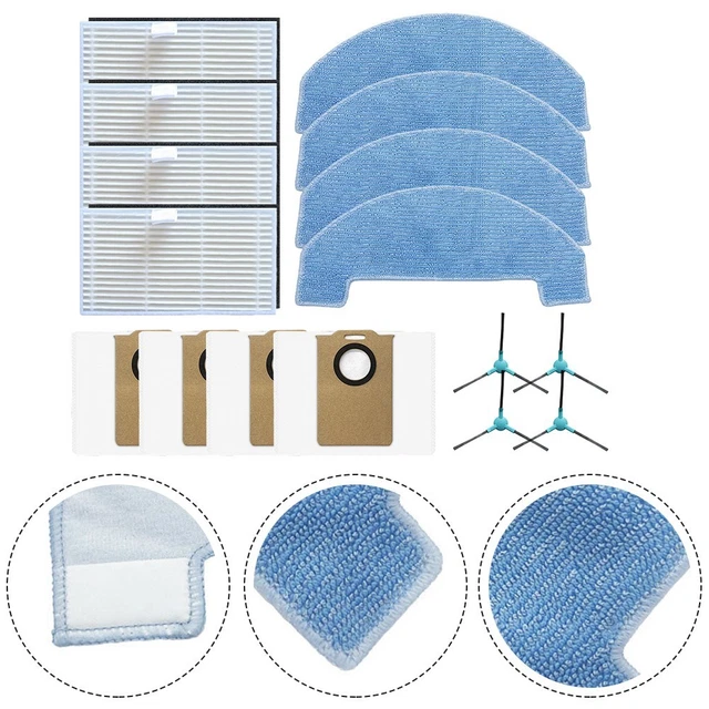FOR ULTENIC FOR T20 Pro Robot Vacuum Parts Kit Filter Mop Cloth Dust ...