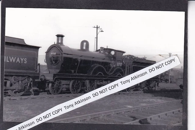 BR - EX Southern - D Class 4-4-0 No. 31737 @ Ashford - Vintage Image ...