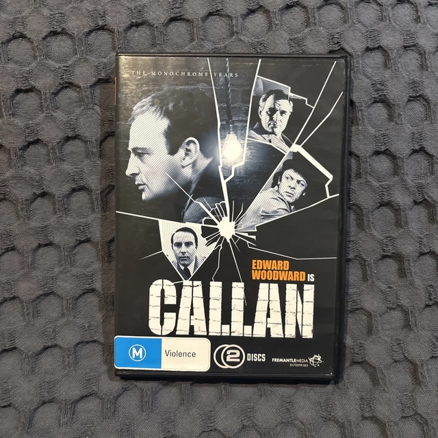 CALLAN-THE MONOCHROME YEARS (DVD, 1967) Edward Woodward 2 discs Russell ...