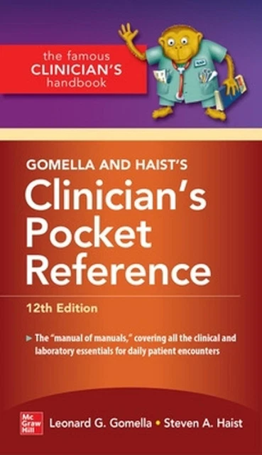 GOMELLA AND HAIST'S Clinician's Pocket Reference 12th Edition by ...
