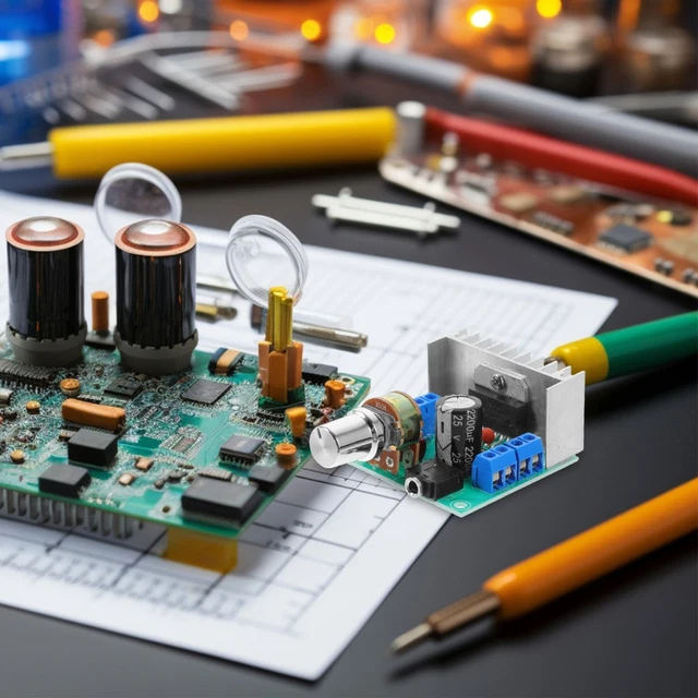 DIGITAL STEREO AMP Audio Power Amplifier Dual Channel Board Speaker £9. ...