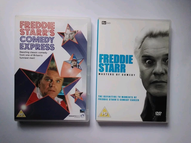 FREDDIE STARR COMEDY Express / Masters Of Comedy DVDS £5.44 - PicClick UK