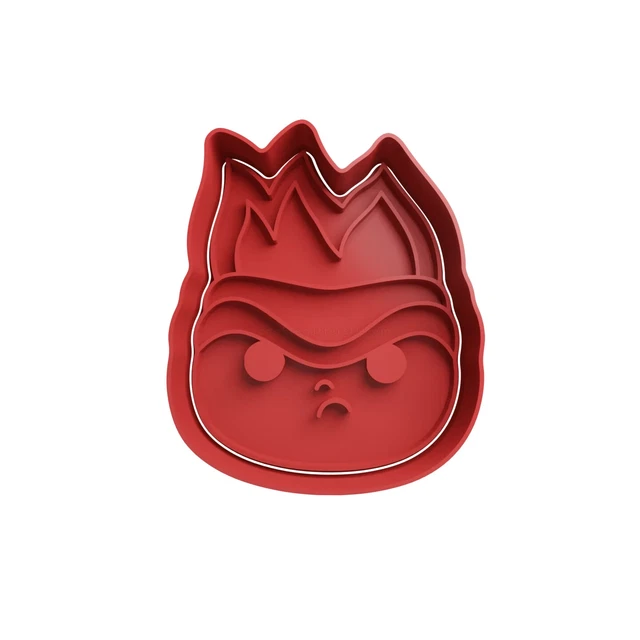 INSIDE OUT 2 Inside Out Anger Head Cookie Cutter $13.00 - PicClick AU