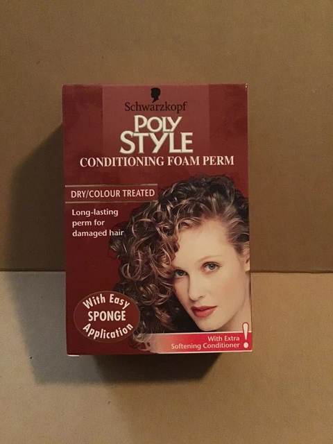 SCHWARZKOPF POLY STYLE Conditioning Foam Perm, For Damaged Hair £18.00 ...