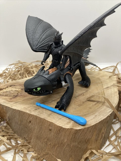 HOW TO TRAIN Your Dragon Missile Shooting Toothless Plus Rider. $32.00 ...
