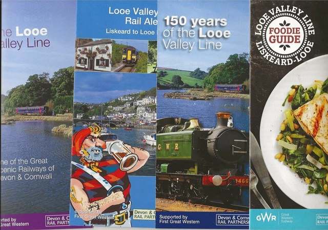 FIRST GREAT WESTERN Liskeard Looe Valley branch line Foodie Rail Ale ...