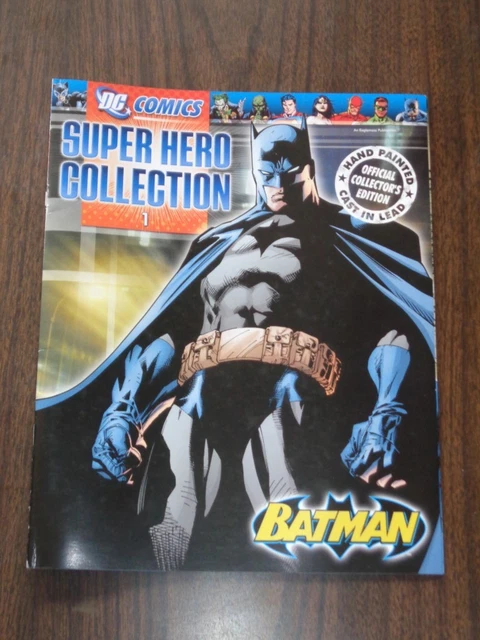 DC COMICS SUPER Hero Collection #1 Batman Magazine Only No Figure
