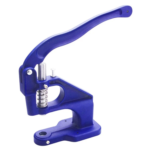 MANUAL HAND PRESS Machine Eyelet Snaps Rivets Installation Press Button ...