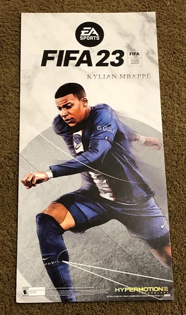 FIFA 23 KYLIAN MBappe Nintendo Poster Video Game Store Signage Display ...