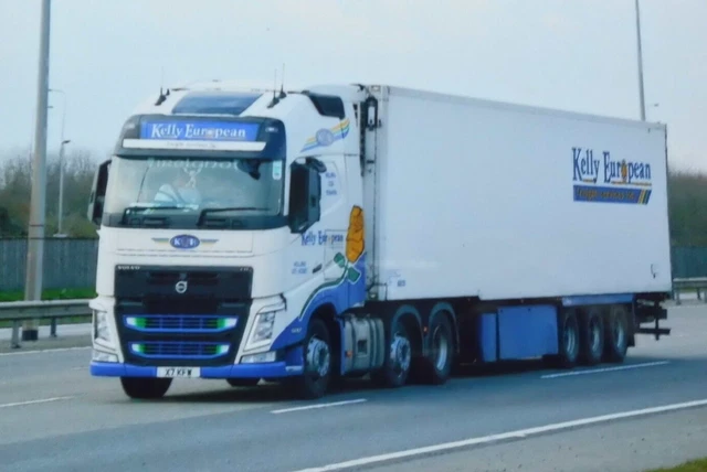 COL PHOTO: KELLY European Volvo Fh Artic Fridge Trailer - X7 Kfw £1.50 ...