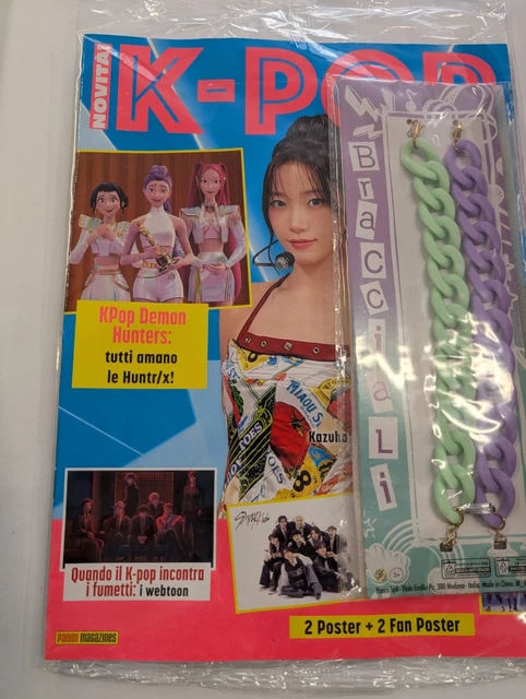 K-POP MAGAZINE GIUGNO 2026 + Bracciali E Poster Nuovo Edicola Panini ...
