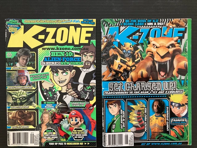K-ZONE MAGAZINES SEPTEMBER 2008 & June 2009 $6.00 - PicClick AU