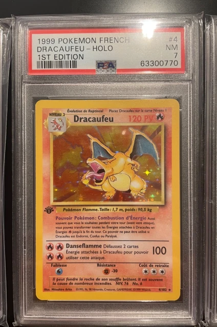 TRIPLETTE POKEMON DRACAUFEU Tortank Florizarre Set de Base Édition 1 ...