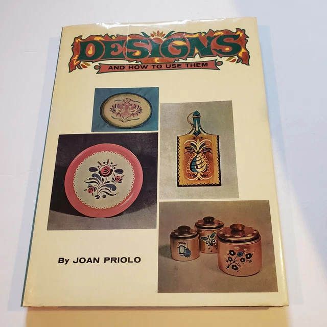 VINTAGE DESIGNS AND How to Use Them by Joan Priolo 1956 Bonanza Books ...