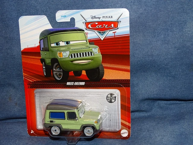 RARE VOITURE DISNEY Pixar Cars 2 Miles Axlerod Serie Metal 2022 EUR 10 ...