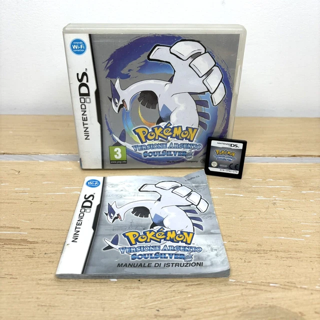 POKEMON ARGENTO SOUL SILVER gioco COMPLETO Nintendo DS ITALIANO EUR 85 ...