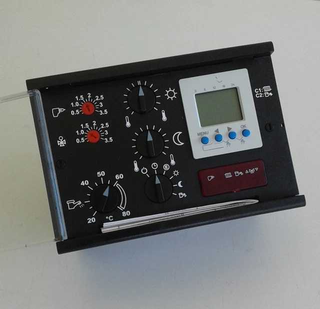HEATING CONTROLLER CONTROL EBV DELTA + 23B set with sensor and ...