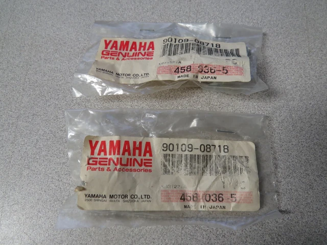 NOS YAMAHA OEM Bolt 87-88 YFM350 93-01 YZ80 02-05 YZ85 90109-08718 QTY2 ...