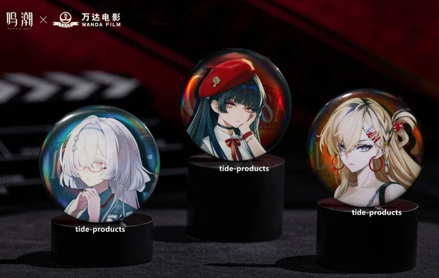 2025 OFFICIAL WUTHERING Waves x Wanda Film Lynae Mornye Chisa Tinplate ...