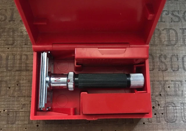 RASOIR ANCIEN RARE gibbs reglable n° 15 / 17 boite box antique ...