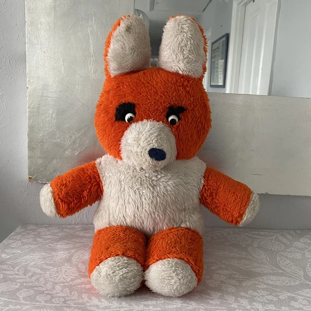 VINTAGE SOFT TOY Red Fox Teddy Bear 1970s - Mothercare Era £14.99 ...