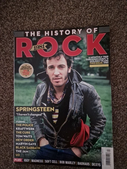 HISTORY OF ROCK 1981 (UNCUT) UK Magazine - Springsteen, The Police ...
